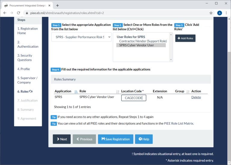 How to submit a NIST SP 800-171 self assessment to SPRS
