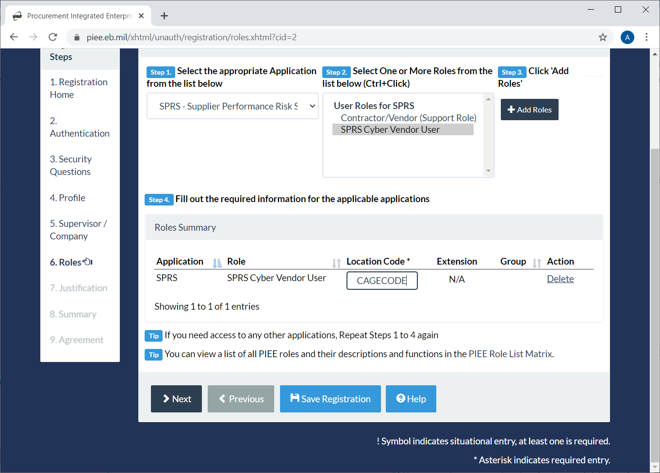 How to submit a NIST SP 800-171 self assessment to SPRS